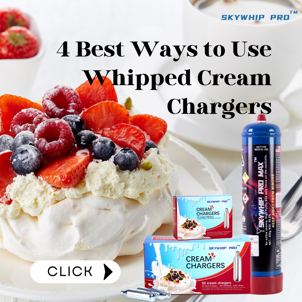 Cream Chargers for Making Perfect Whipped Cream